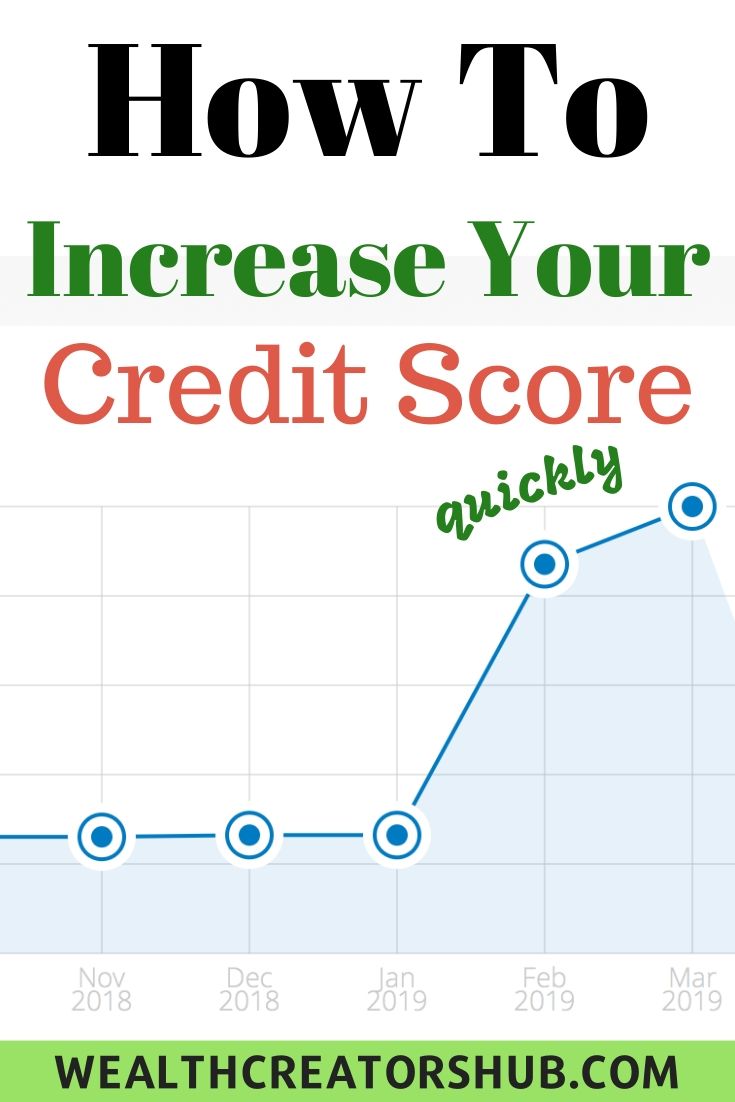 How To Increase Credit Score Quickly Wealth Creators Hub